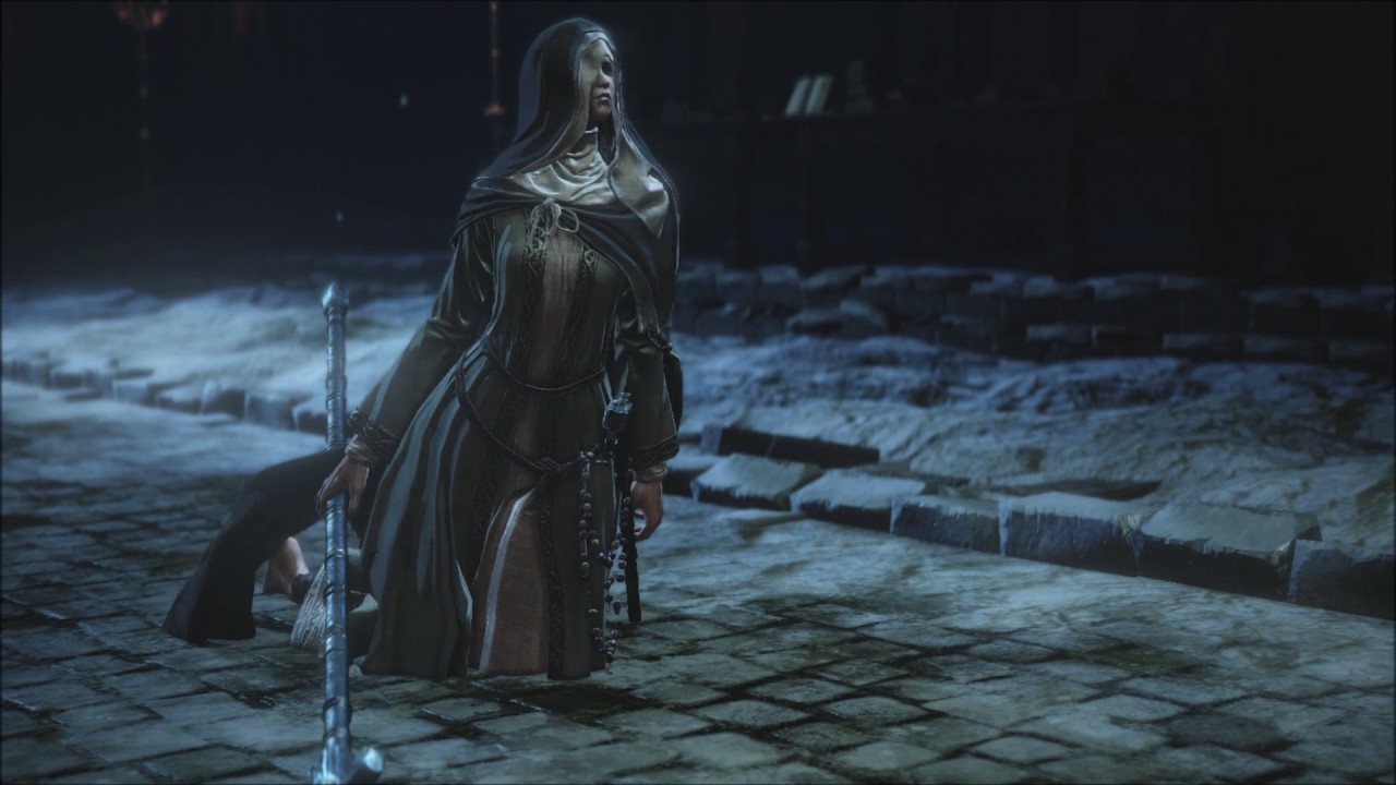 Dark Souls 3 Ashes of Ariandel Defeat Sister Friede Phase 1 - YouTube