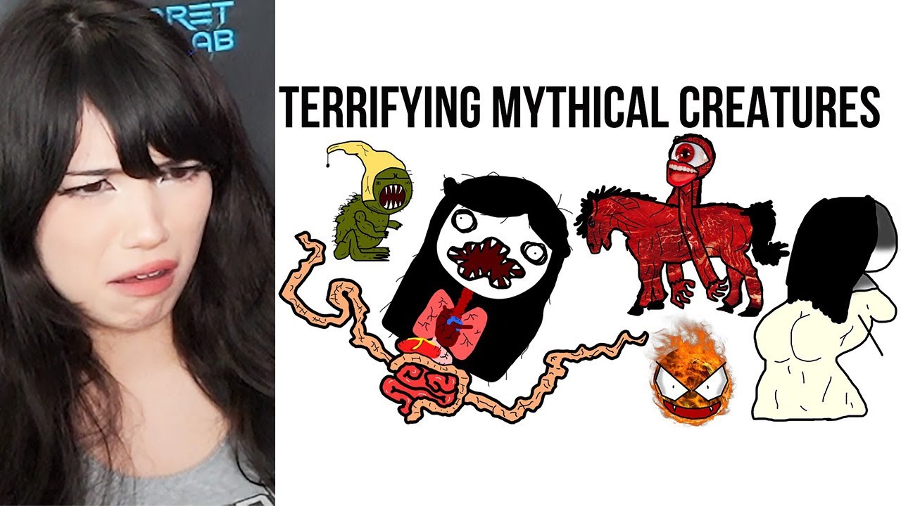 Emiru Reacts to Terrifying Mythical Creatures From Around the World by ...