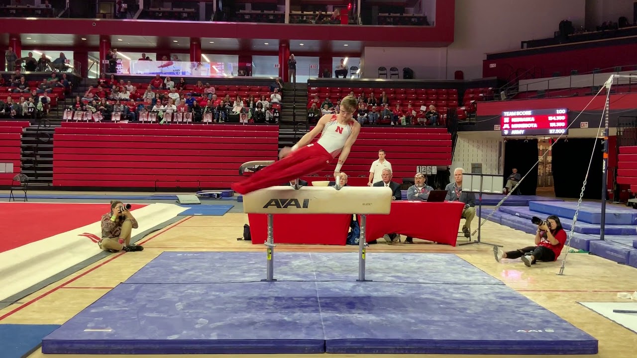 Charlie Giles Pommel Horse vs Minnesota and Army - YouTube