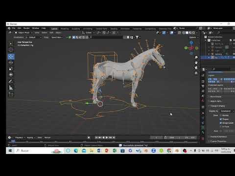 Rig A horse with Rigify | Animal MetaRig IN BLENDER - YouTube