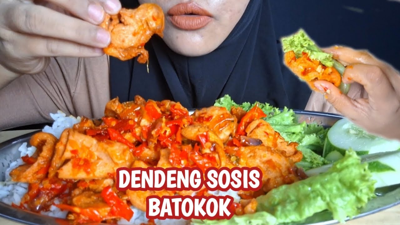 ASMR DENDENG SOSIS BATOKOK // EATING SOUNDS // ASMR INDONESIA - YouTube