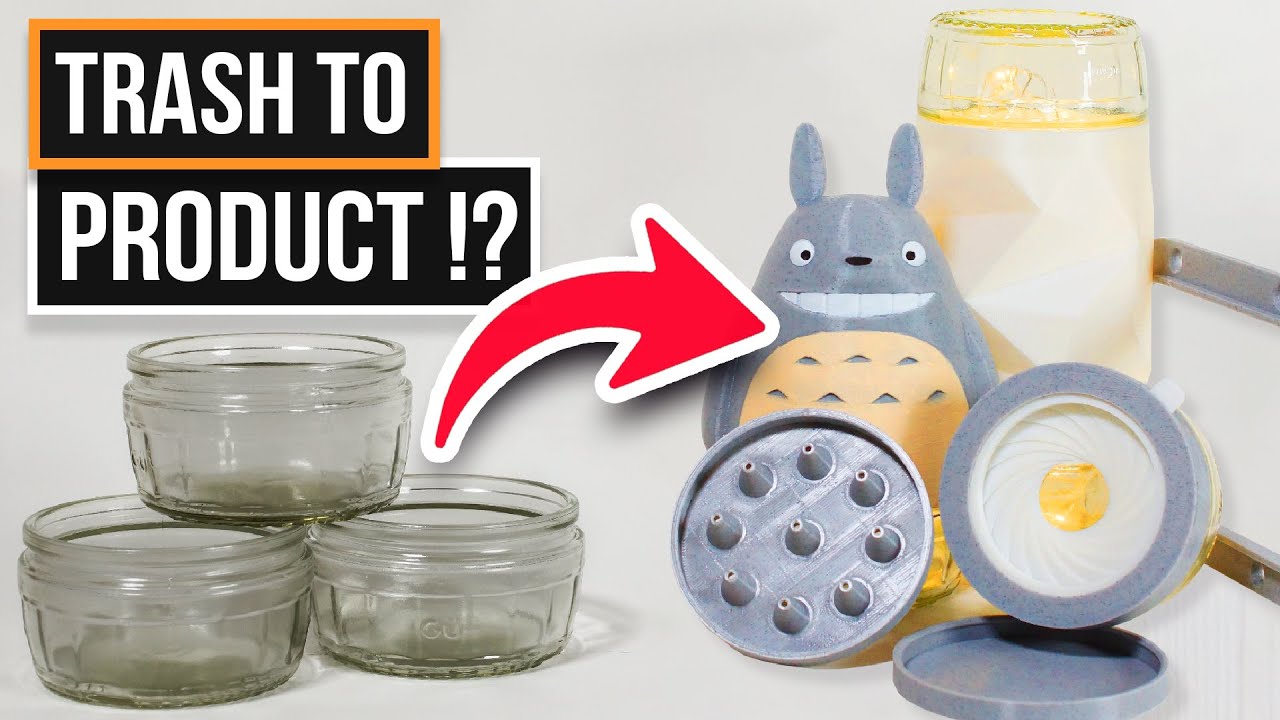 From Waste to Treasure: Upcycling With A 3D Printer! - YouTube
