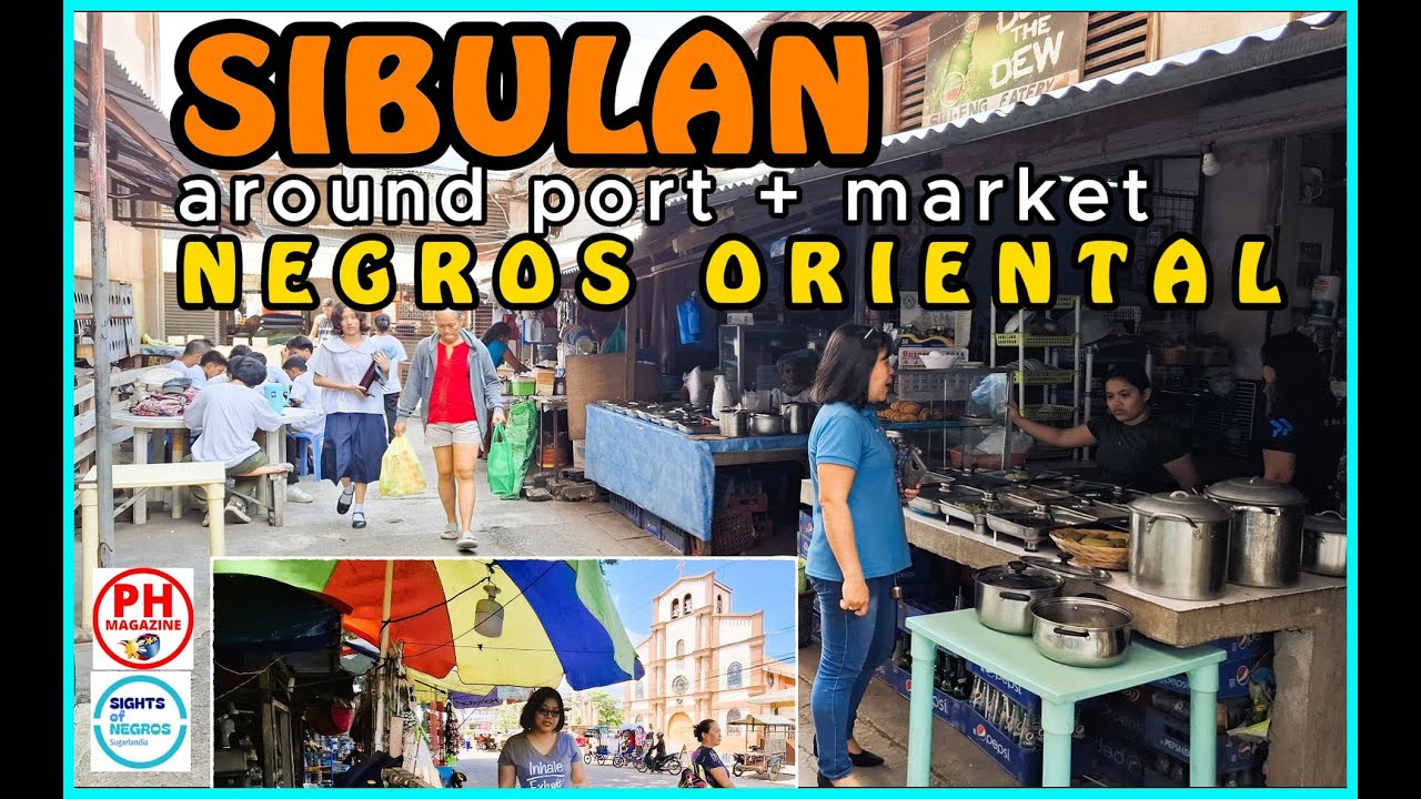 SIBULAN | around port + market | NEGROS ORIENTAL - YouTube