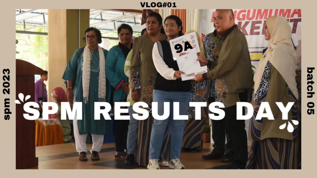 Vlog Of SPM Results Day🫣 | Batch 05 | SPM 2022 | 8 June 2023 - YouTube