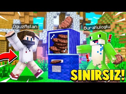 SINIRSIZ YEMEK MAKİNASI - Minecraft AslanCraft Bölüm 38