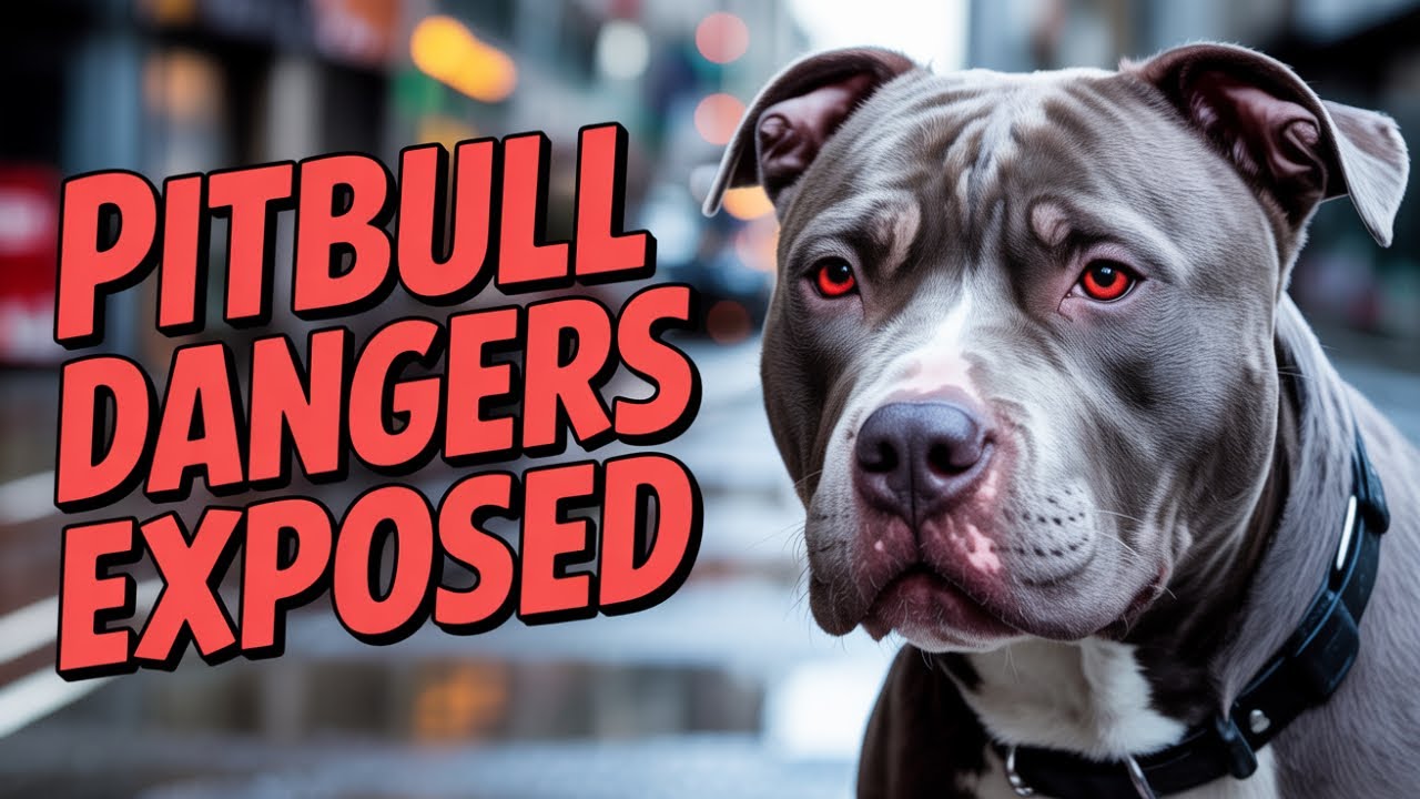 Should Pit Bulls Be Banned From Cities? Dangerous Dogs Pitbull Debate ...