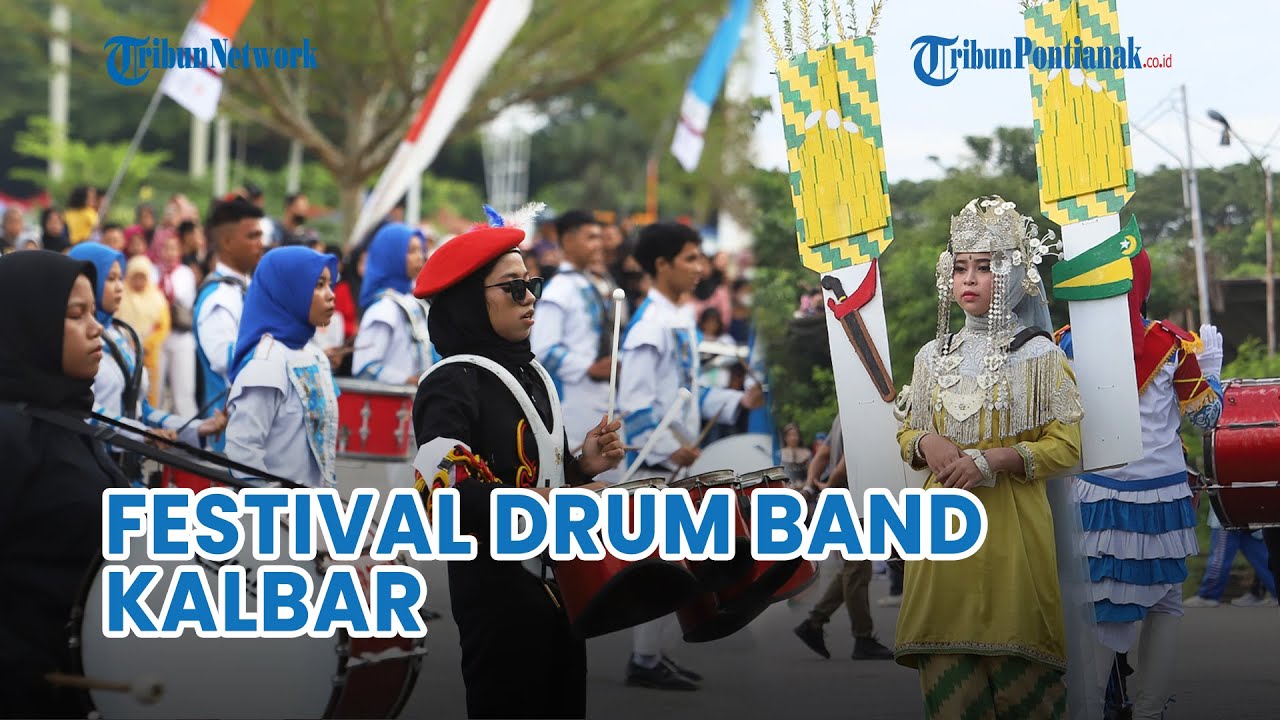 🔴 Audisi Festival Drum Band Kalbar, Perdana Pemprov Kalbar Gelar Event ...