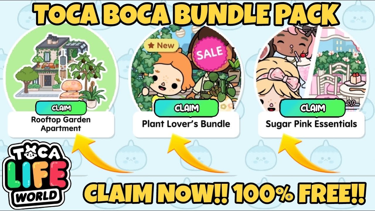 FREE SECRET CODE BUNDLE PACK‼️TOCA BOCA FREE CODE || Toca Boca | Toca ...
