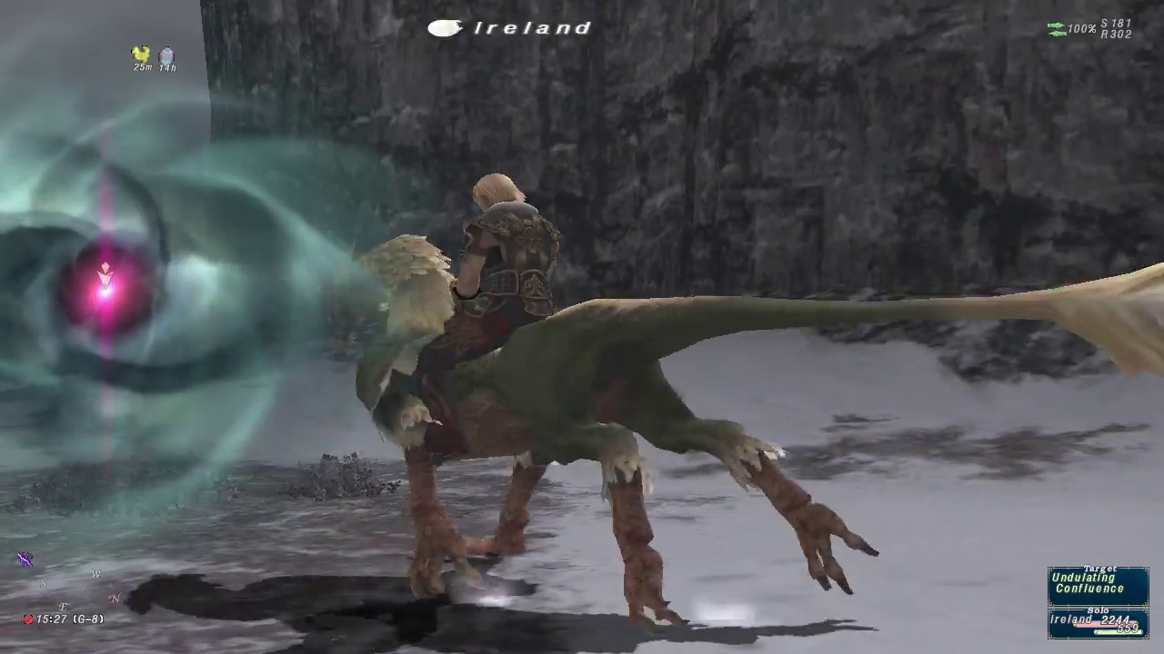 Final Fantasy XI FFXI MNK99WHM49 MNK Monk Ireland Qufim Island Riding ...