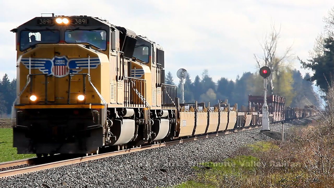 An afternoon railfanning Waconda Road - Brooks, Oregon - YouTube
