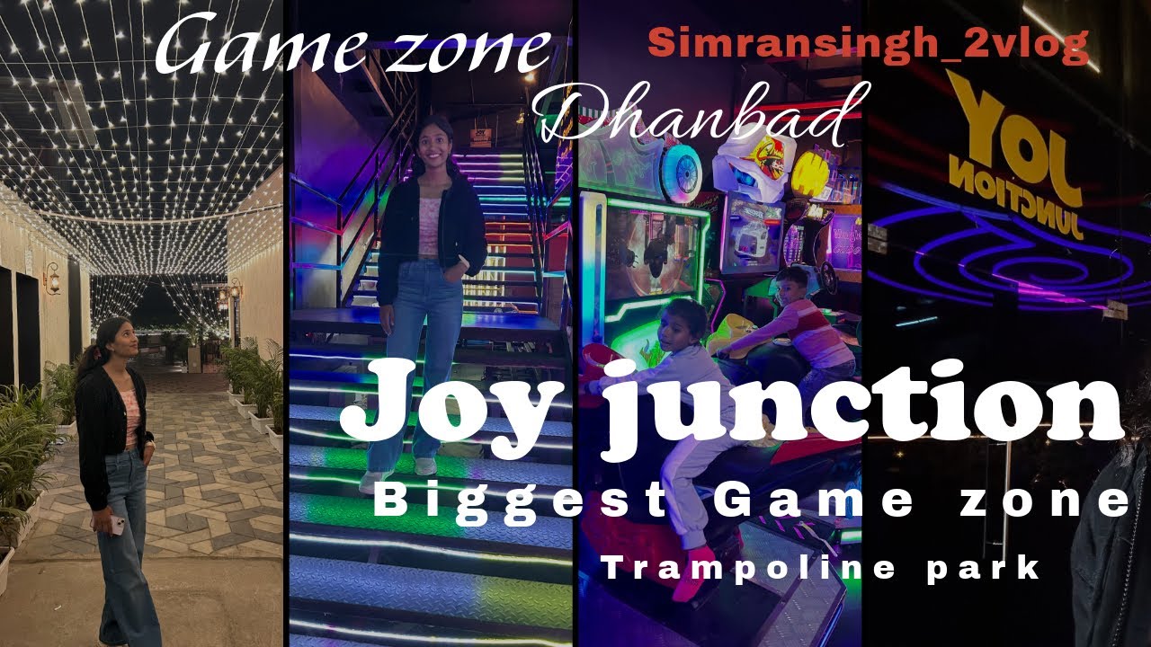 Joy Junction Dhanbad Biggest Game Zone and Trampoline Park in Jharkhand #gamezone #dhanbad # ...