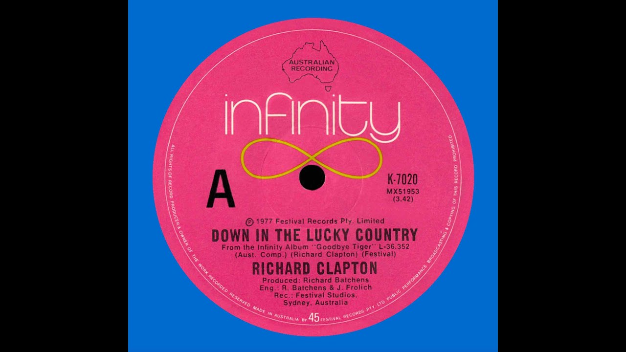 Down In The Lucky Country - Richard Clapton - 1977 (Original Stereo ...