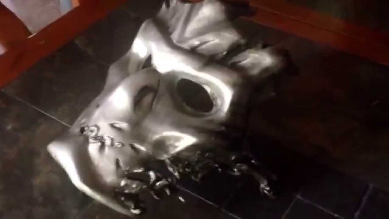 Burnt Atmosphere Jason X Uber Mask - YouTube