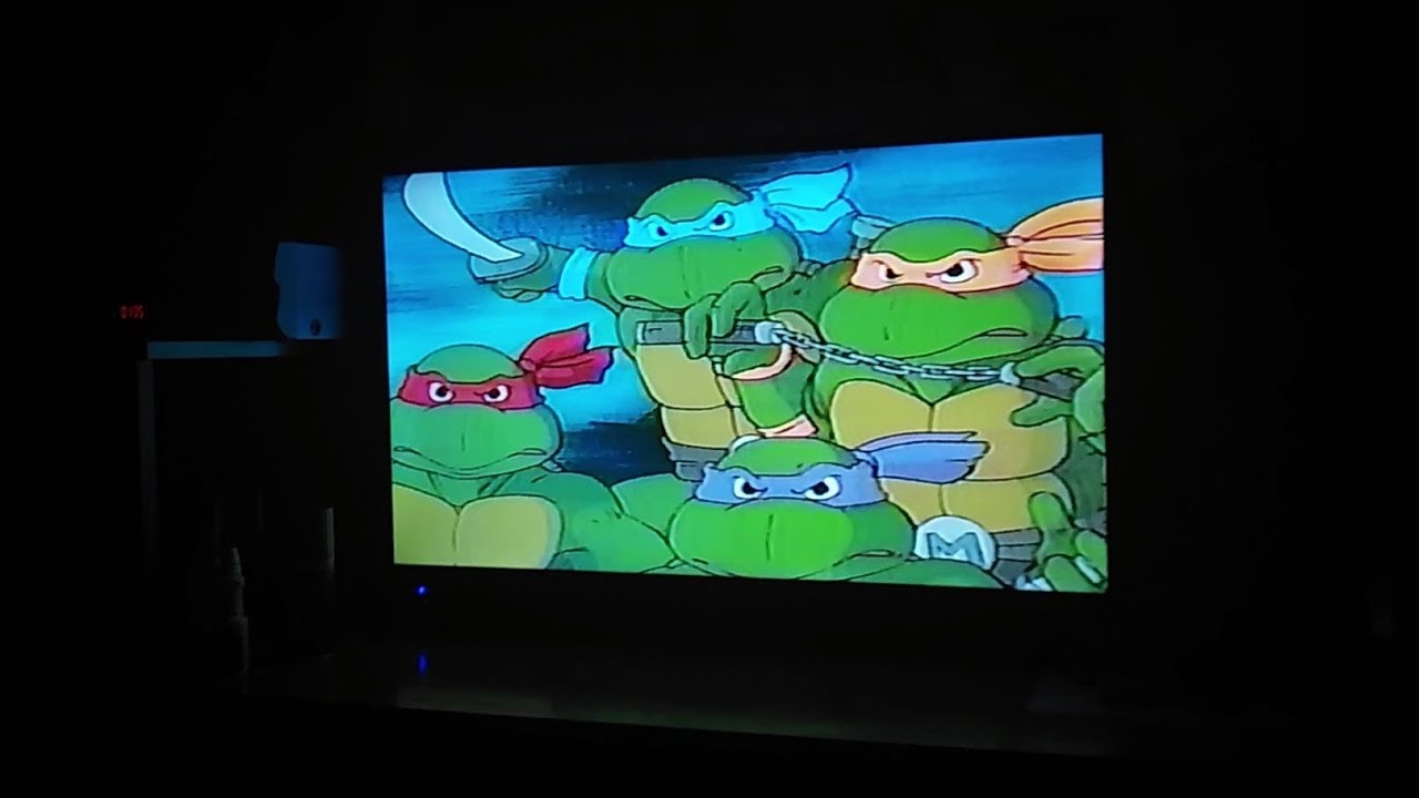 Opening/Closing Of Teenage Mutant Ninja Turtles The Movie VHS From 1990 ...