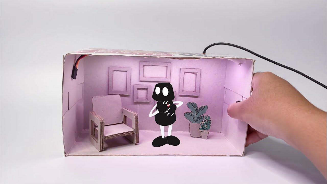 Micro:bit Project - Cardboard house (Full Tutorial) - YouTube