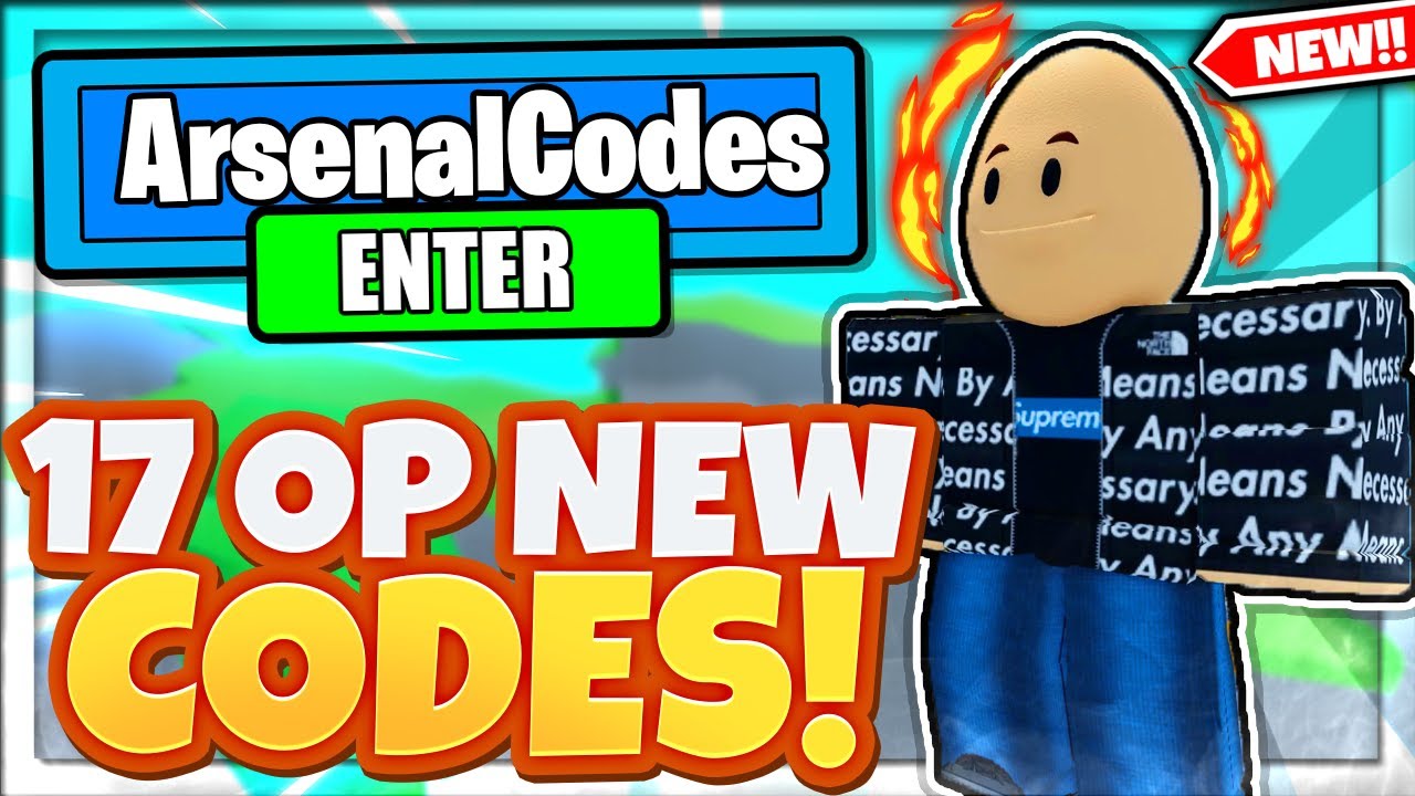 17 ARSENAL CODES *LEGENDARY SKINS* ALL 17 NEW SECRET OP ROBLOX ARSENAL ...
