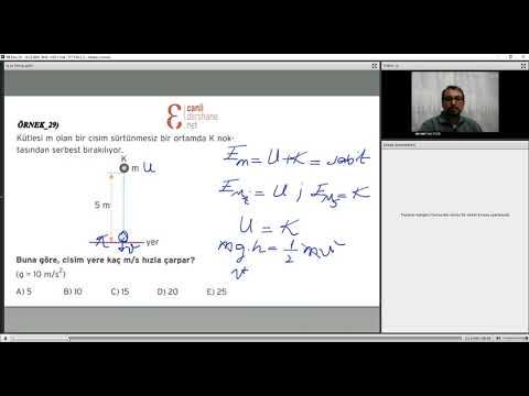 Canlı Dershane 2021 YKS Fizik - İş ve Enerji 4