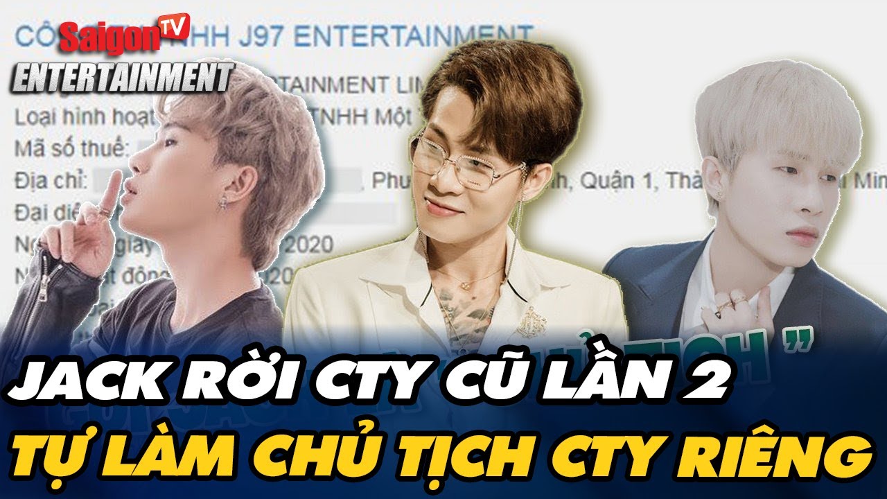 Jack 97 chính thức RỜI công ty LẦN THỨ 2, lần này còn LẬP luôn CÔNG TY ...