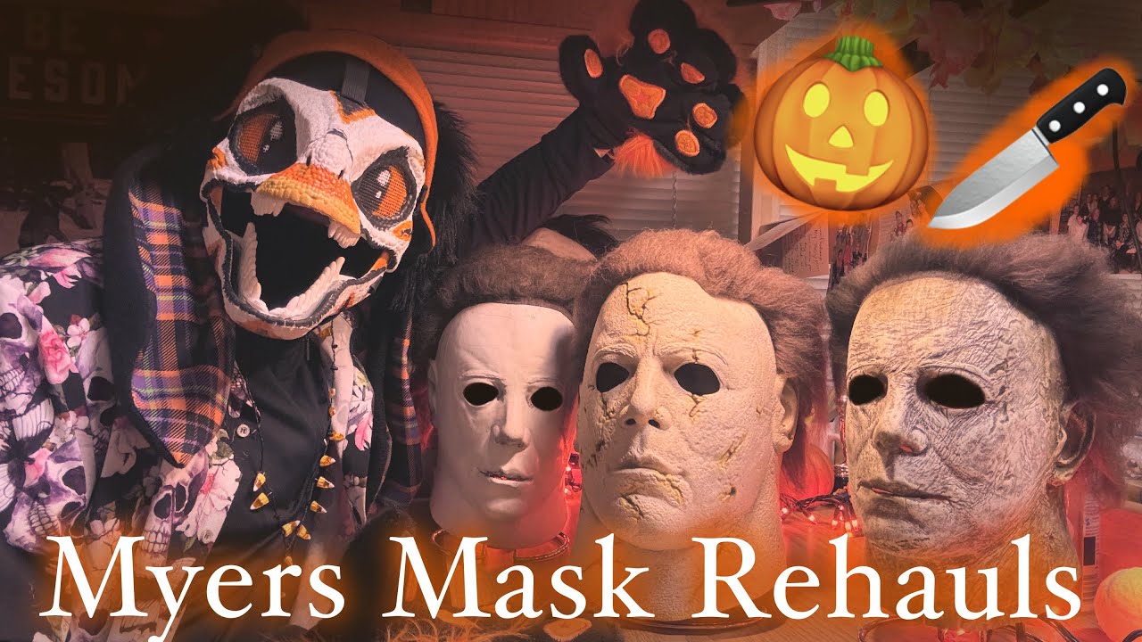 TOTS MICHAEL MYERS MASK REHAULS | Rob Zombie, 1978, 2018 Mask - YouTube