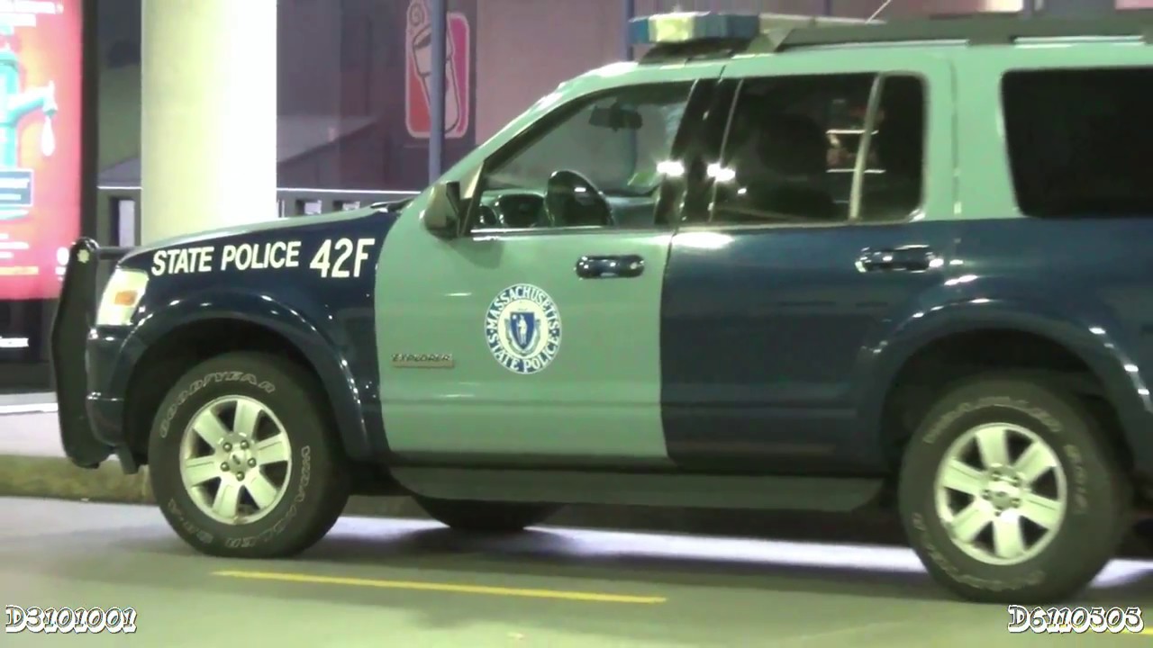 Massachusetts State Police Ford Explorer SUV - YouTube
