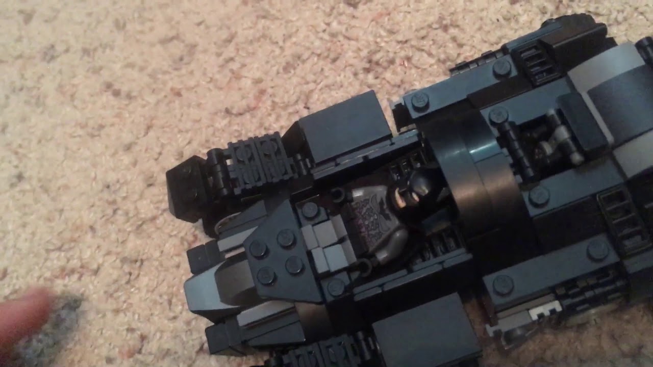 Lego Batman Arkham Knight Batmobile Custom Lego Set - YouTube