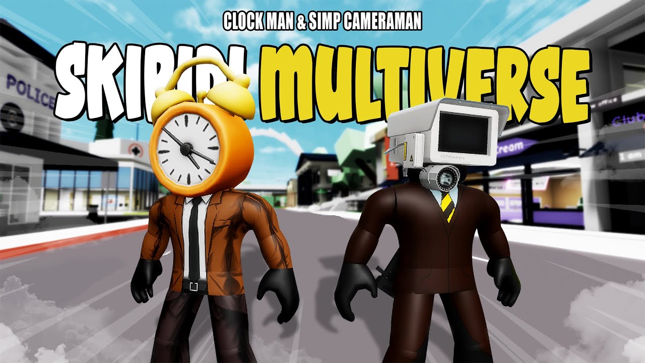 Aku Membuat CLOCK MAN & SIMP CAMERAMAN Di Brookhaven W/ID & Accessories ...