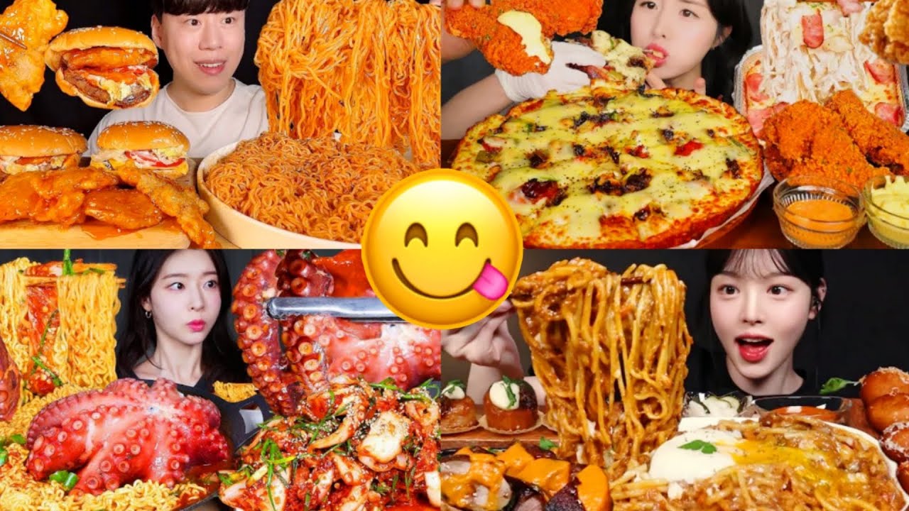 BEST BIG BITES MUKBANG COMPILATION 💯 * COMFORT FOOD EATING SHOW - YouTube