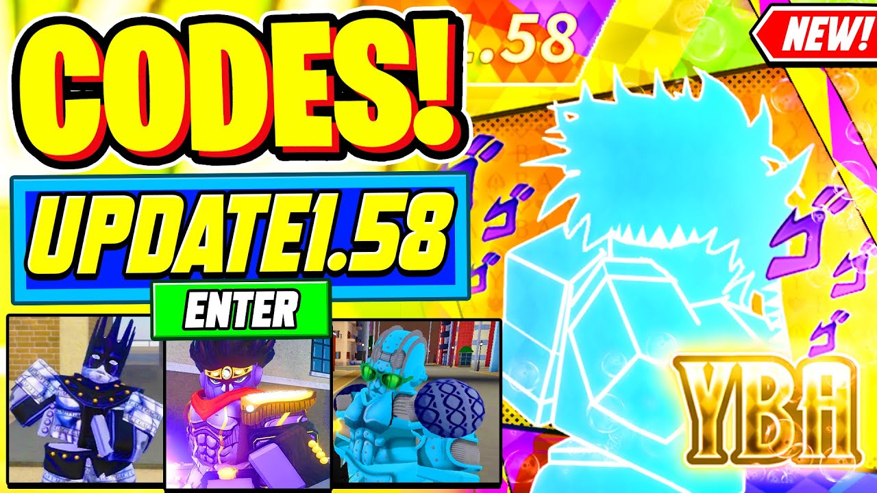 ⚠️New⚠️ ALL WORKING UPDATE CODES For Your Bizarre Adventure - Roblox ...