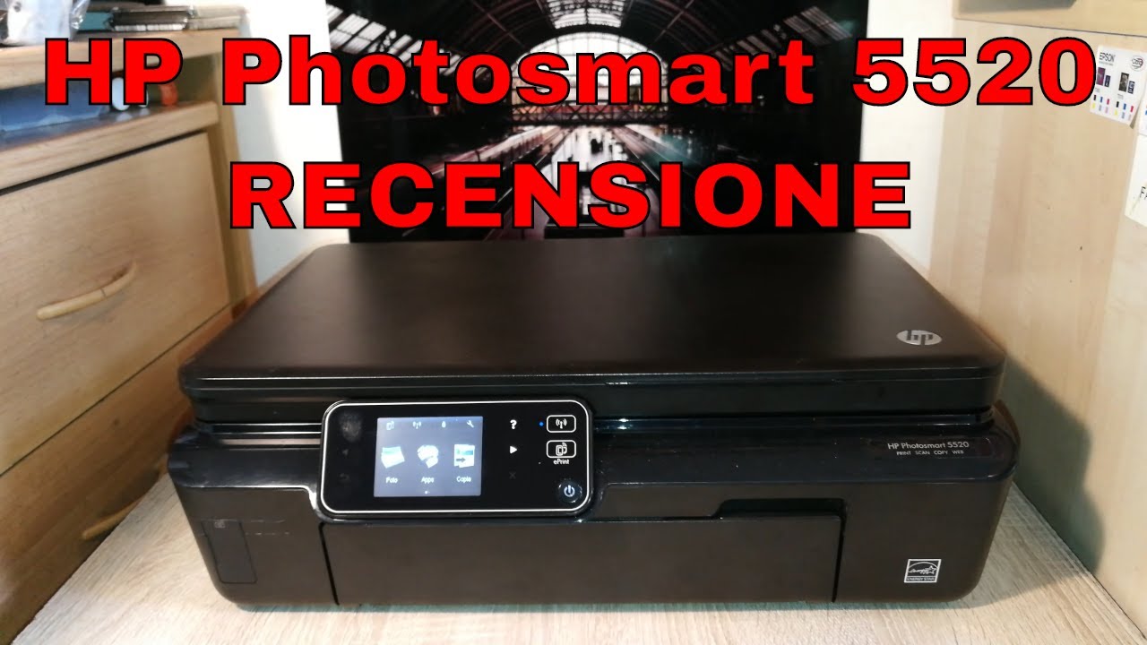 INNOVATIVA • Recensione HP Photosmart 5520 - YouTube