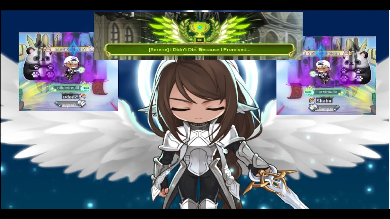 [MapleSEA Aquila] Illium 일리움 - Hard Seren [No Death Achievement] - YouTube