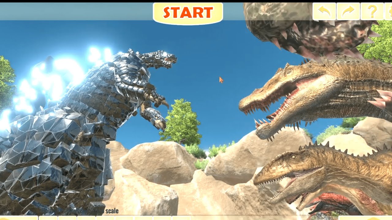 Godzilla vs All characters in ARBS - Animal Revolt Battle Simulator ...