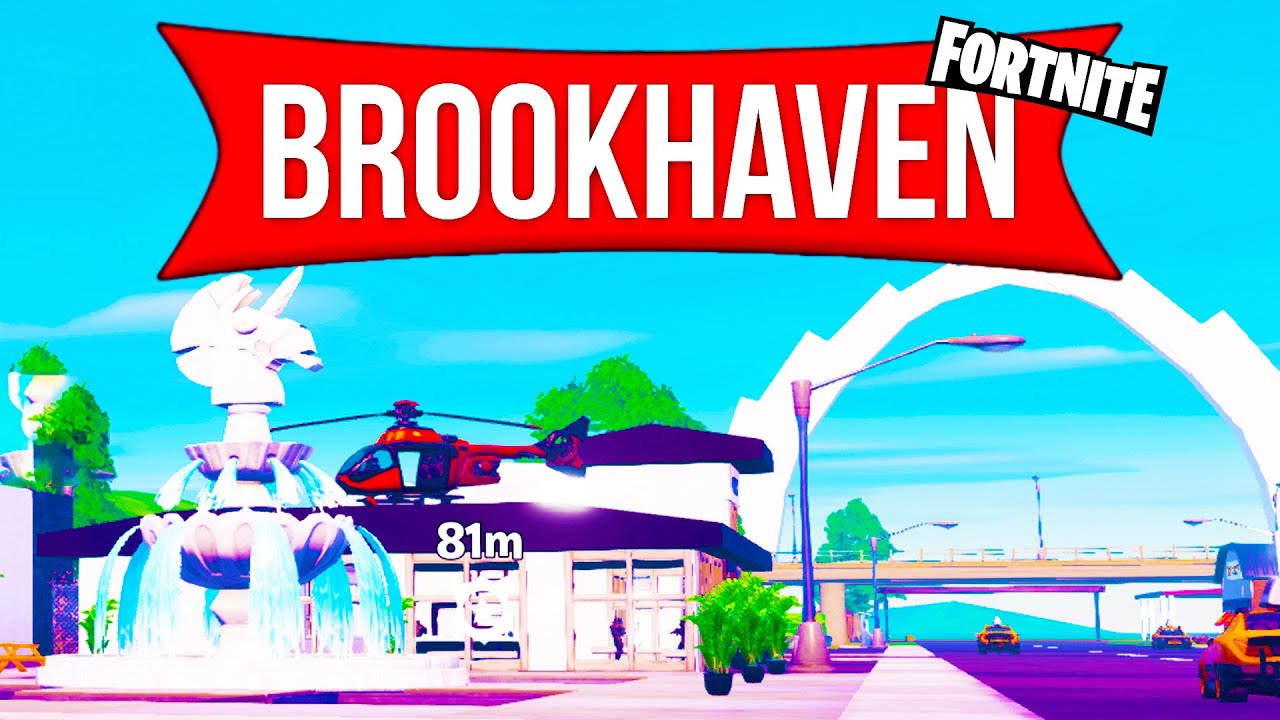 Fortnite Roblox Brookhaven 🏡RP GAME MAP.. what is this? - YouTube