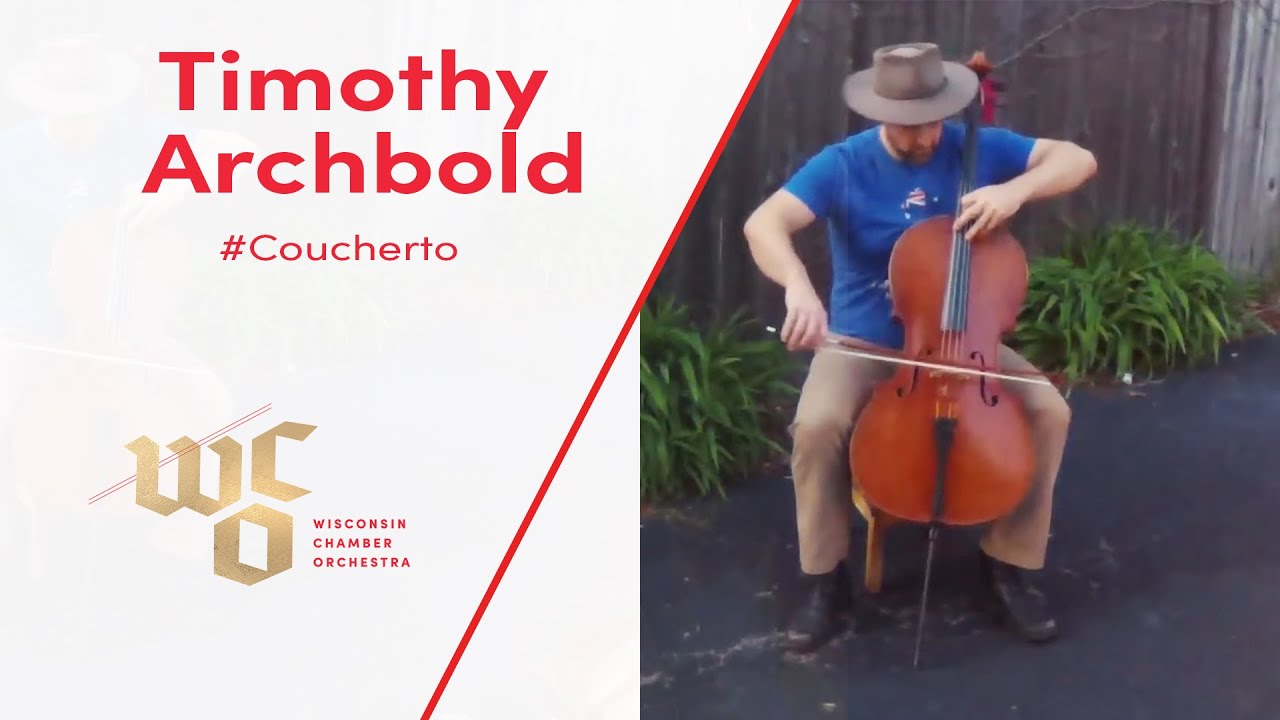 #Coucherto | Timothy Archbold - Cello | Wisconsin Chamber Orchestra ...