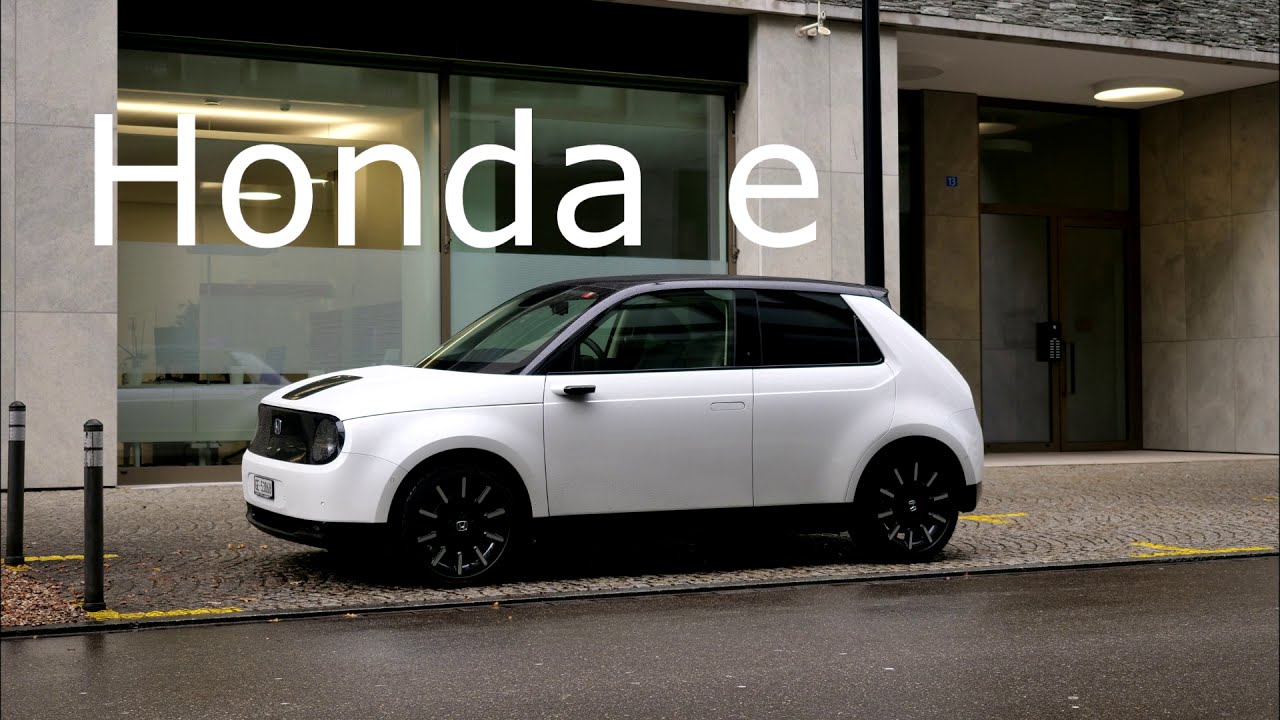 Honda e Test Drive - YouTube