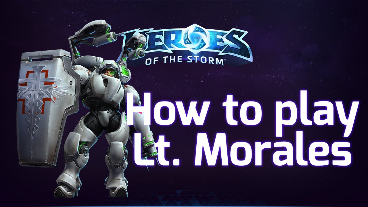 How to play Lt. Morales - Heroes of the Storm - YouTube