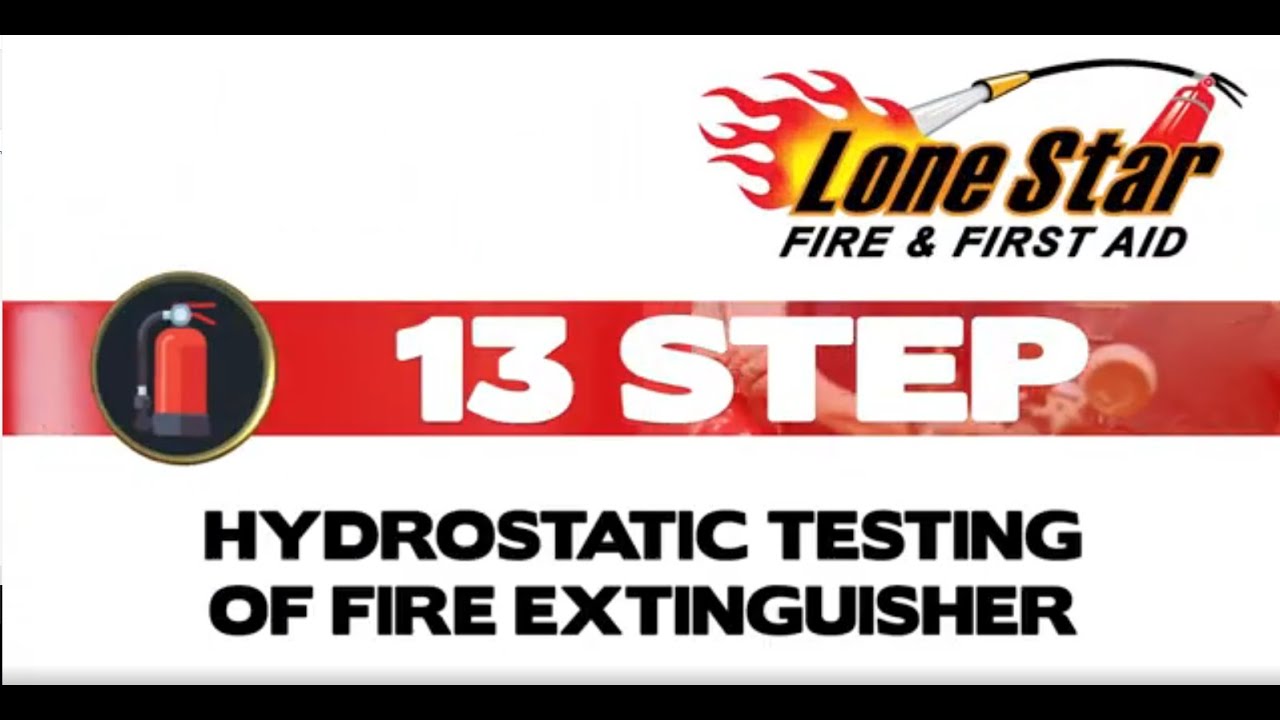 WHAT IS A HYDROSTATIC TEST / HYDRO TEST ON A FIRE EXTINGUISHER - YouTube