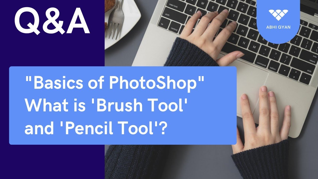 What is Brush Tool| What is Pencil Tool| Photoshop | Basics of Computer ...