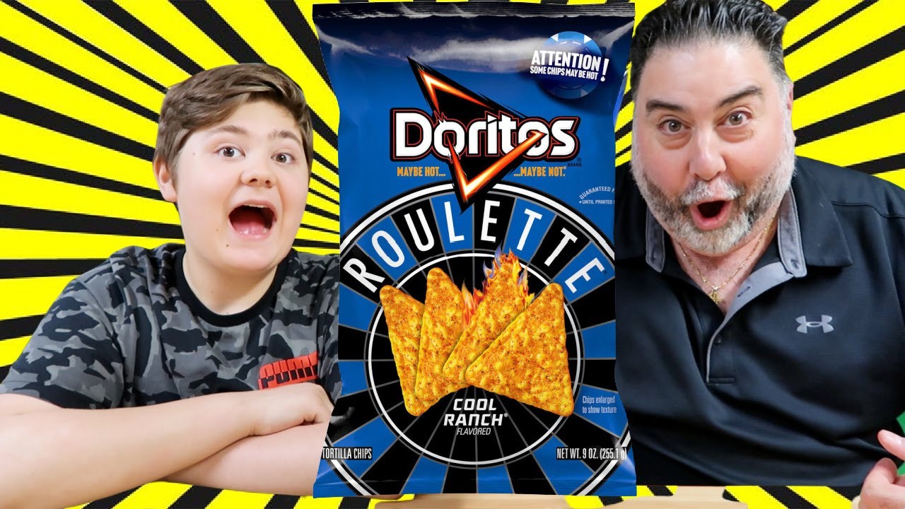 NEW Doritos Roulette Cool Ranch Flavor Review - YouTube