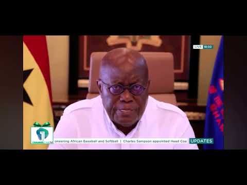 PRESIDENT NANA ADDO DELIVEREB HIS FANIAL NEW YEAR'S ADDRESS TO GHANIANS ...
