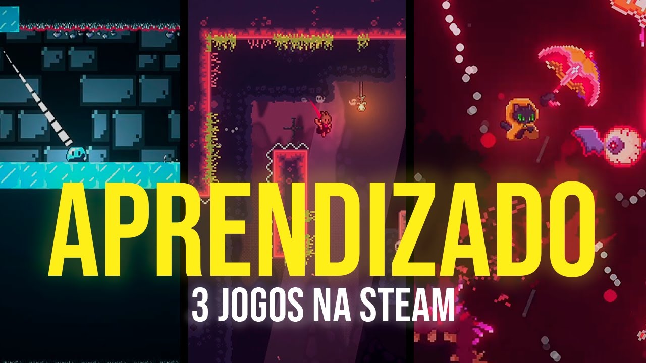 O que eu aprendi LANÇANDO 3 JOGOS na STEAM! - YouTube