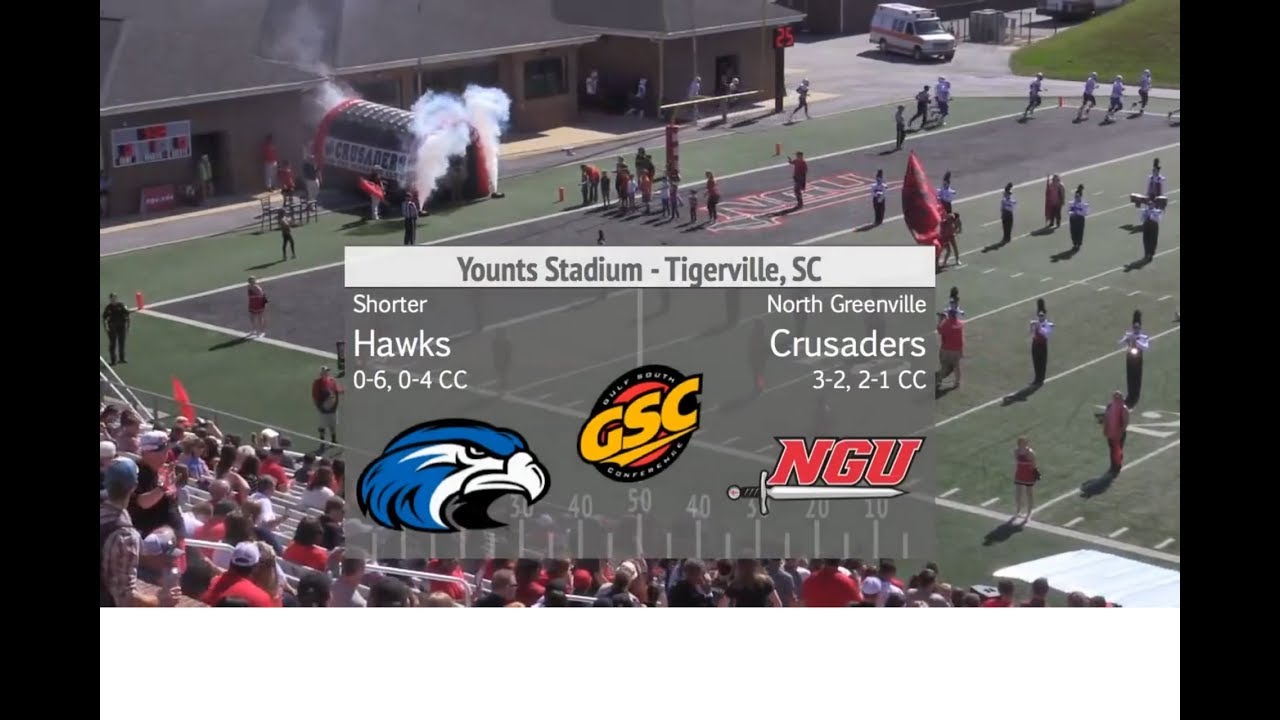 North Greenville vs. Shorter - NGU Football 2018 Highlights - YouTube