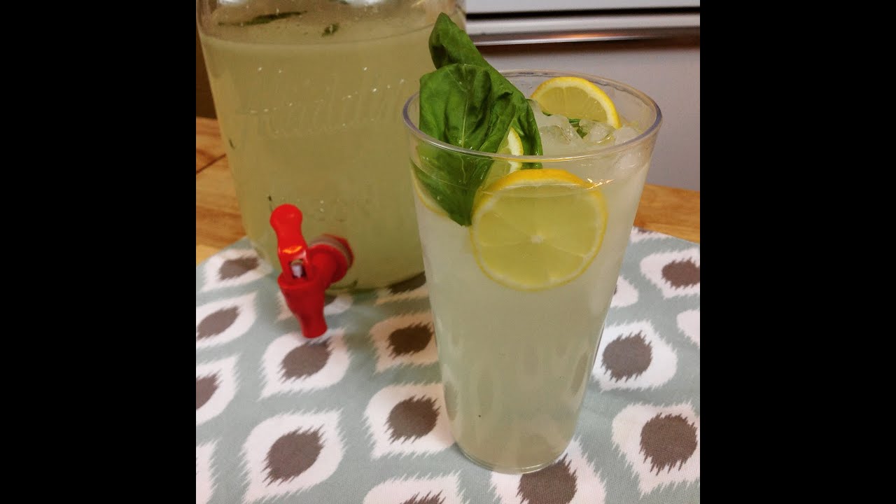 AVA'S FLAVA EPISODE 141 BASIL LEMONADE - YouTube