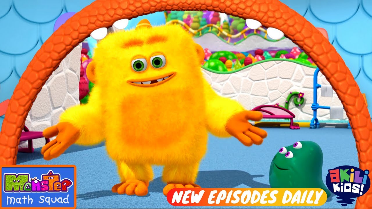 Monster Math Squad | Double Trouble! | Akili Kids! - YouTube