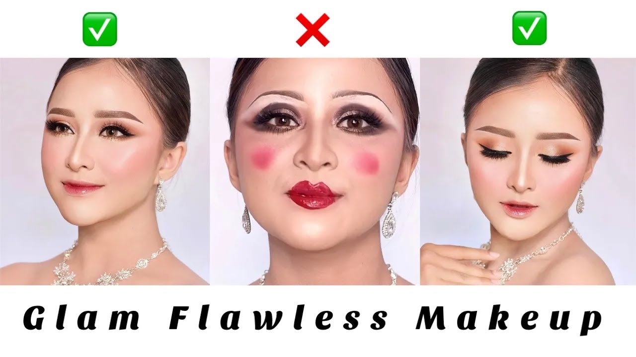 GLAM FLAWLESS MAKEUP TUTORIAL - YouTube