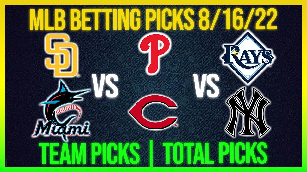 FREE MLB Picks Today 8/16/22 Free MLB Picks and Predictions Today Free ...