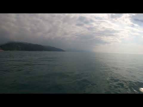 [100] Nice marine journey Çayeli-Rize, Turkey 4K video,  Part-8 (Cloudy weather)