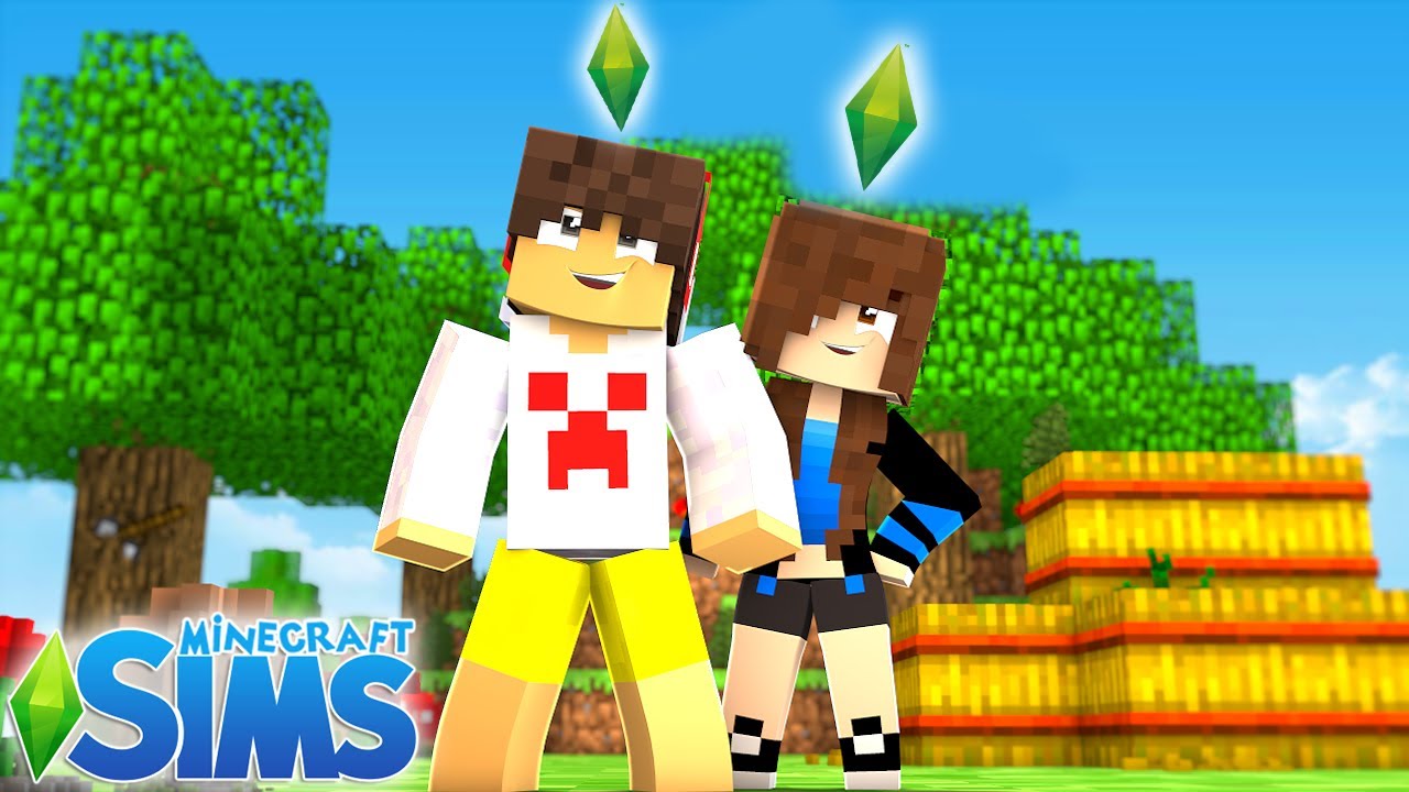 Minecraft SIMS - AVENTURA THE SIMS NO MINECRAFT !!! (SÉRIE NOVA) - YouTube