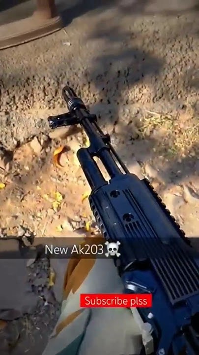 India new Assault Rifle Launh Ak203☠️#new #ak203 #launch #indianarmy #rap #top #short # ...