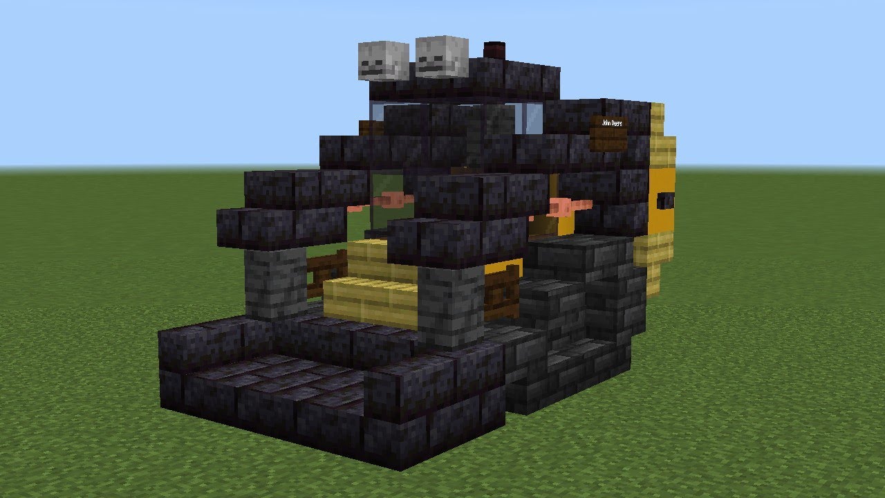 Minecraft John Deere Skid Steer Loader Tutorial - YouTube