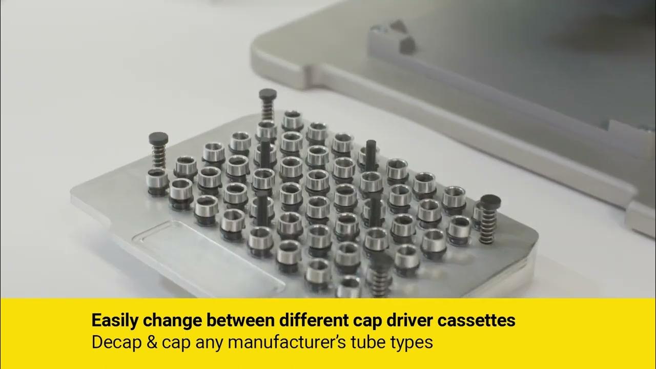 AltemisLab Swift 자동 캡탈수기 AltemisLab Swift automated screw cap decapper - YouTube